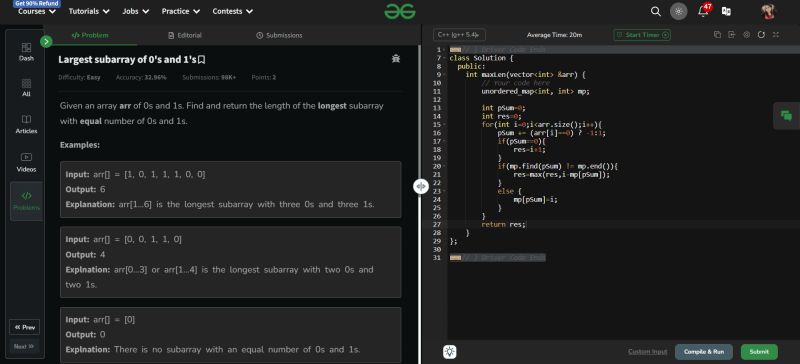 Aastha Priya on LinkedIn: #problemsolving #algorithm #cplusplus # ... Aastha Priya on LinkedIn: #problemsolving #algorithm #cplusplus # ...