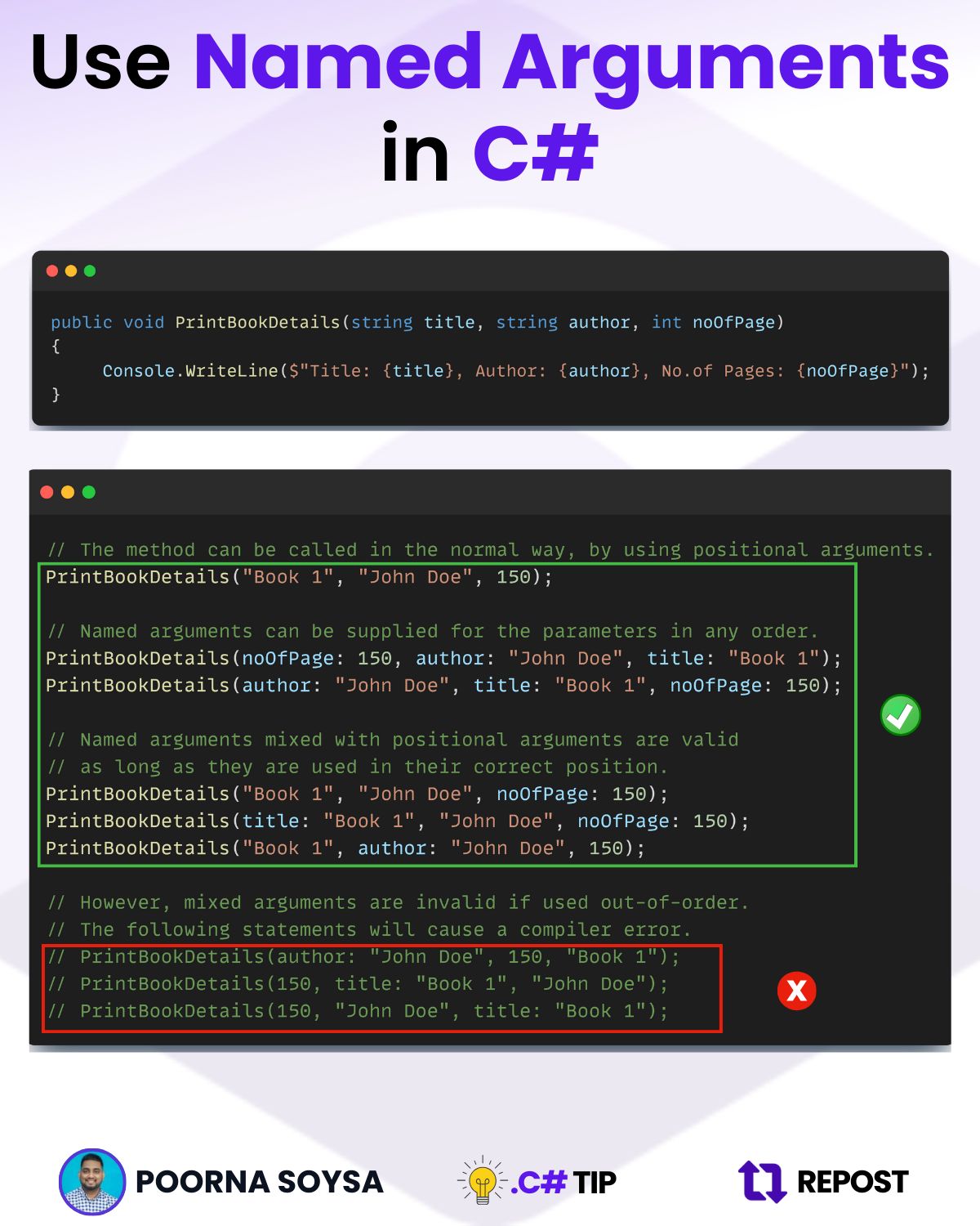 #csharp #dotnet #dotnetcore #programmingtips #programming #cleancode ... #csharp #dotnet #dotnetcore #programmingtips #programming #cleancode ...
