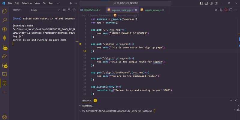 BALA MURUGAN G on LinkedIn: #day11 #30days_of_nodejs #nodejs # ... BALA MURUGAN G on LinkedIn: #day11 #30days_of_nodejs #nodejs # ...