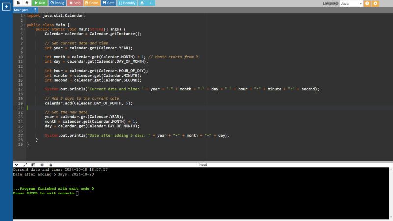 Shyam Jee on LinkedIn: #javacodingtutorial #calendarclass #learnjava # ... Shyam Jee on LinkedIn: #javacodingtutorial #calendarclass #learnjava # ...