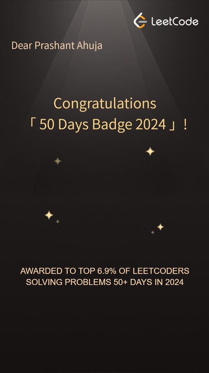 #leetcode #problemsolving #continuouslearning #codingjourney | Prashant ... #leetcode #problemsolving #continuouslearning #codingjourney | Prashant ...