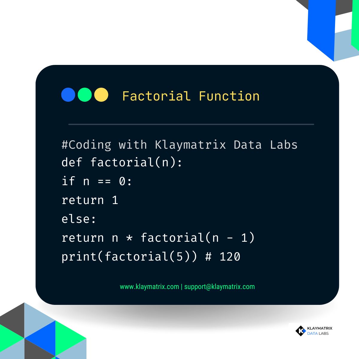 Klaymatrix Data Labs on LinkedIn: #python #pythonprogramming # ... Klaymatrix Data Labs on LinkedIn: #python #pythonprogramming # ...