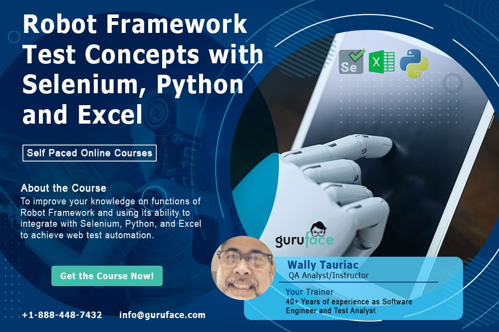 Online course on Robot Framework Test Concepts by Wally Tauriac ... Online course on Robot Framework Test Concepts by Wally Tauriac ...