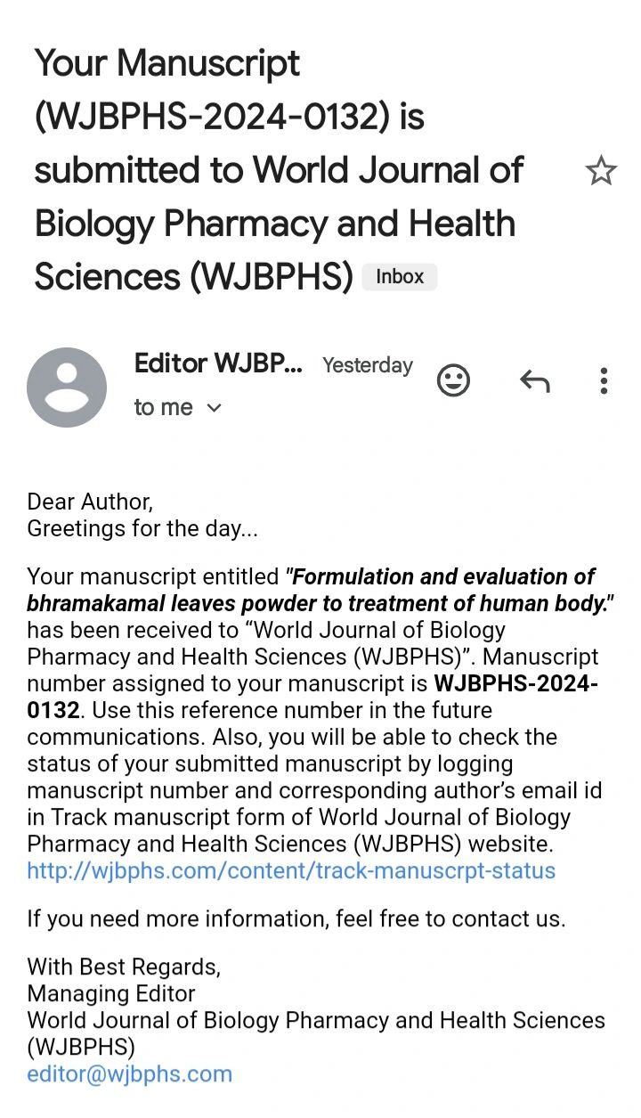 8th research paper published on formulation and evaluation of ... 8th research paper published on formulation and evaluation of ...