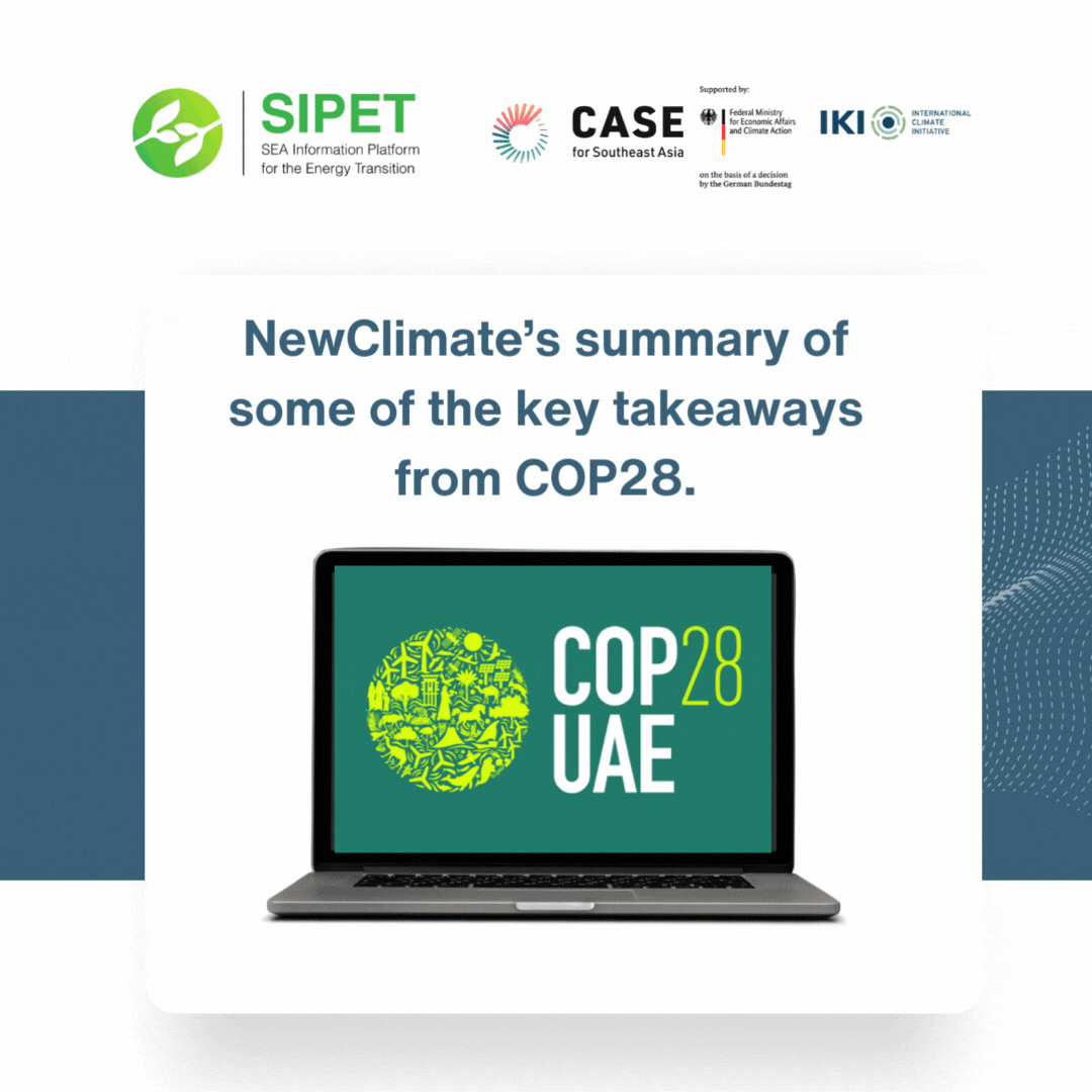 Southeast Asia Information Platform for the Energy Transition - SIPET ... Southeast Asia Information Platform for the Energy Transition - SIPET ...