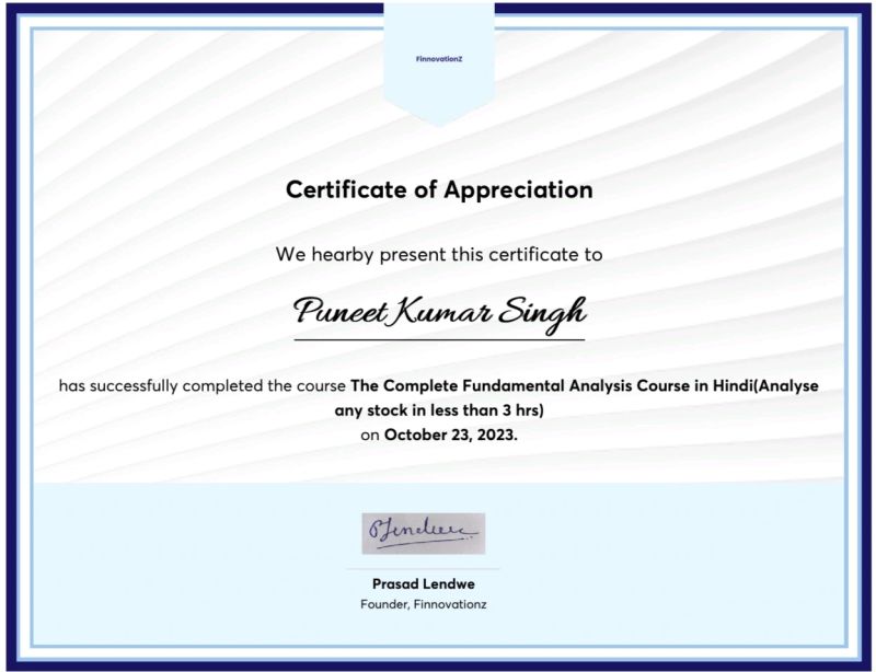 Puneet kumar Singh on LinkedIn: I’m happy to share that I’ve obtained a ... Puneet kumar Singh on LinkedIn: I’m happy to share that I’ve obtained a ...