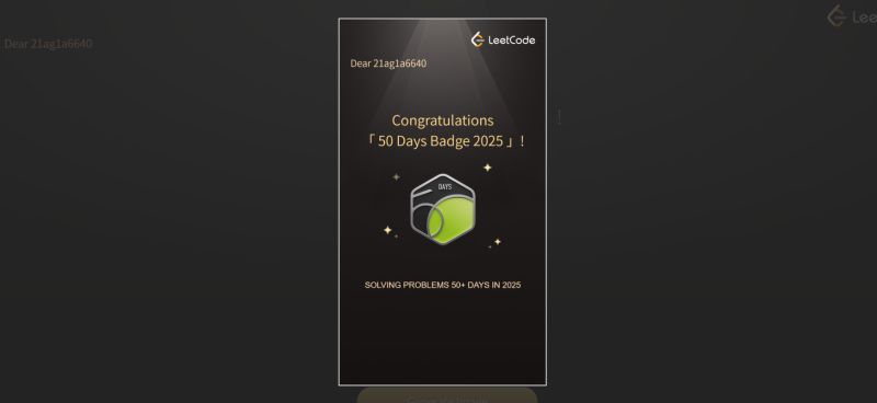 #leetcode #50dayschallenge #dsa #problemsolving #codingjourney… | Aleem ... #leetcode #50dayschallenge #dsa #problemsolving #codingjourney… | Aleem ...