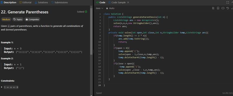 #leetcode #recursion #backtracking #parentheses #interviewprep | Abhi ... #leetcode #recursion #backtracking #parentheses #interviewprep | Abhi ...