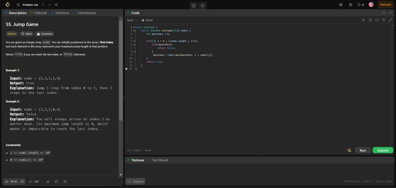 ⭐ Day 10: Jump Game Solution! | Prabal chanpuria posted on the topic ... ⭐ Day 10: Jump Game Solution! | Prabal chanpuria posted on the topic ...