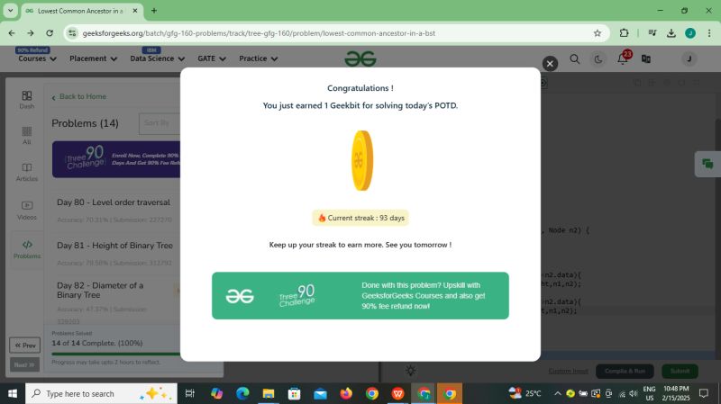 #codingchallenge #bst #geeksforgeeks #geekstreak2024 #gfg160 # ... #codingchallenge #bst #geeksforgeeks #geekstreak2024 #gfg160 # ...