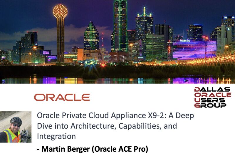 Dallas Oracle Users Group on LinkedIn: #oraclecloud # ... Dallas Oracle Users Group on LinkedIn: #oraclecloud # ...