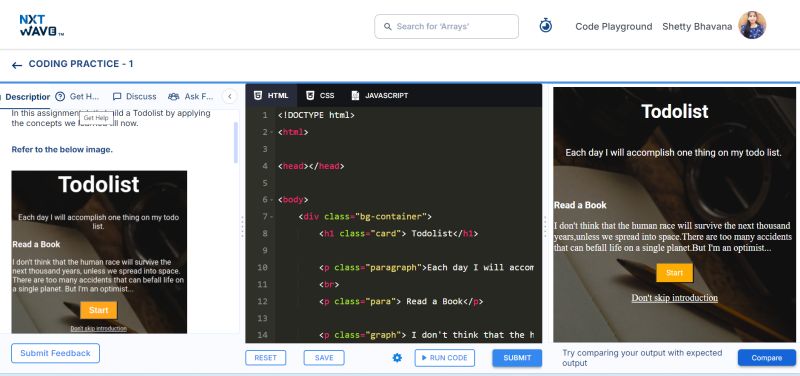 Bhavana Shetty on LinkedIn: #codingchallenge #html #css #webdevelopment ... Bhavana Shetty on LinkedIn: #codingchallenge #html #css #webdevelopment ...