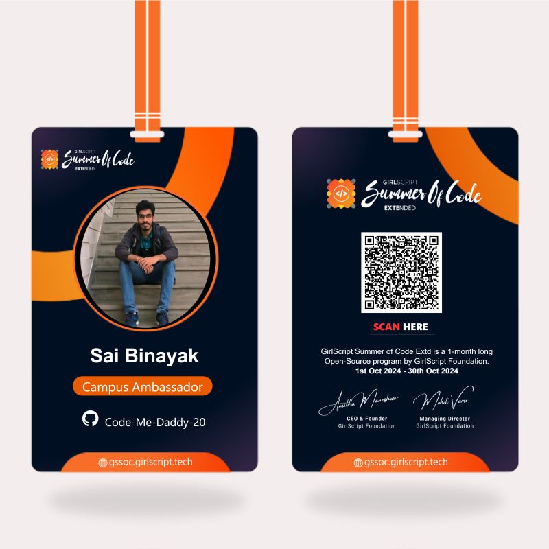 Sai Binayak on LinkedIn: #gssoc #opensource #techenthusiast # ... Sai Binayak on LinkedIn: #gssoc #opensource #techenthusiast # ...