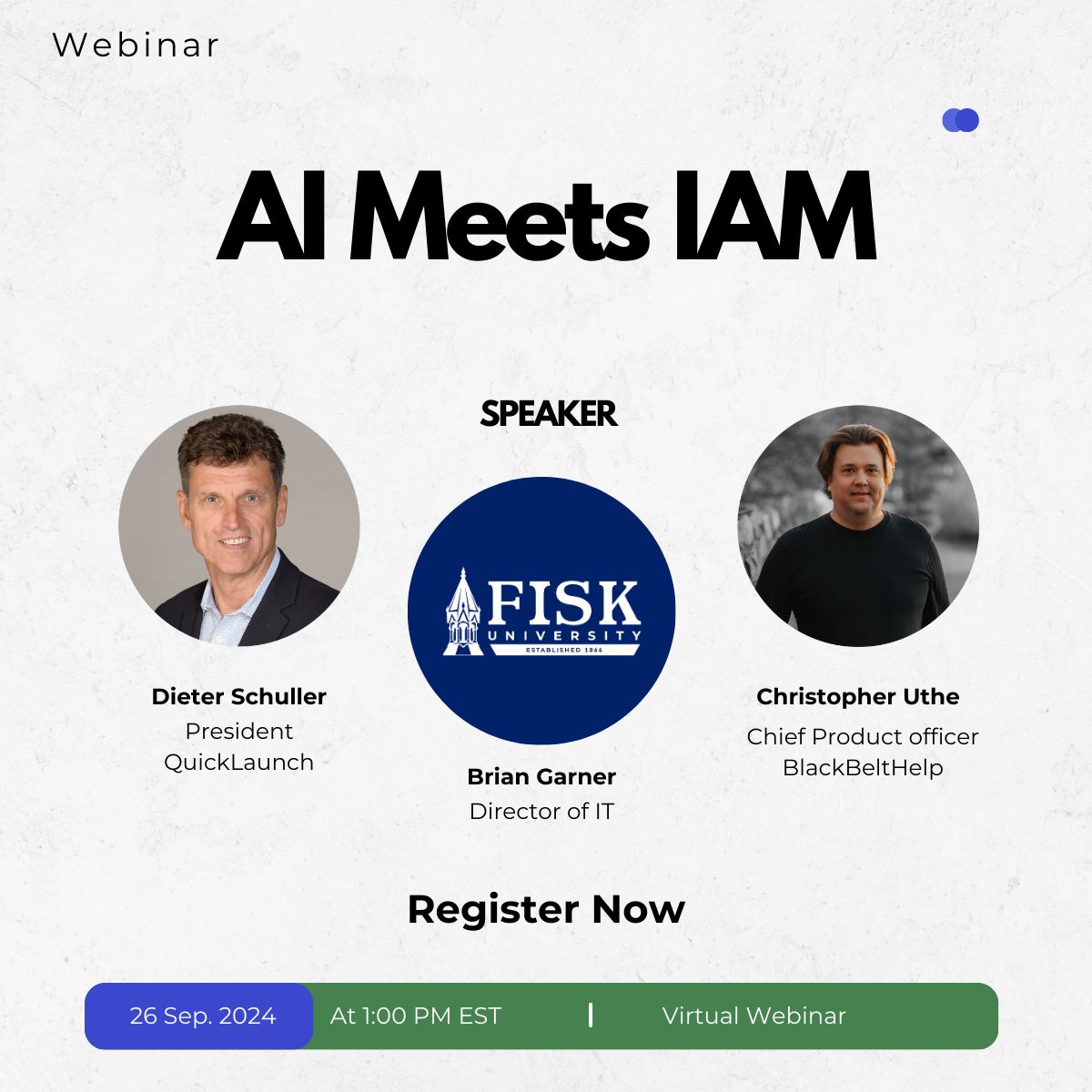 QuickLaunch on LinkedIn: Join our upcoming webinar, AI Meets IAM, on ... QuickLaunch on LinkedIn: Join our upcoming webinar, AI Meets IAM, on ...