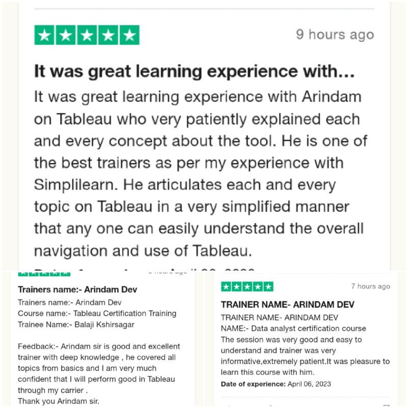 Arindam Dev on LinkedIn: #dataanalyst #datascience #tableau #training # ... Arindam Dev on LinkedIn: #dataanalyst #datascience #tableau #training # ...