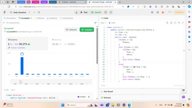 Sai Harshith Kaithapuram on LinkedIn: #codesprint30 #leetcode #day4 # ... Sai Harshith Kaithapuram on LinkedIn: #codesprint30 #leetcode #day4 # ...