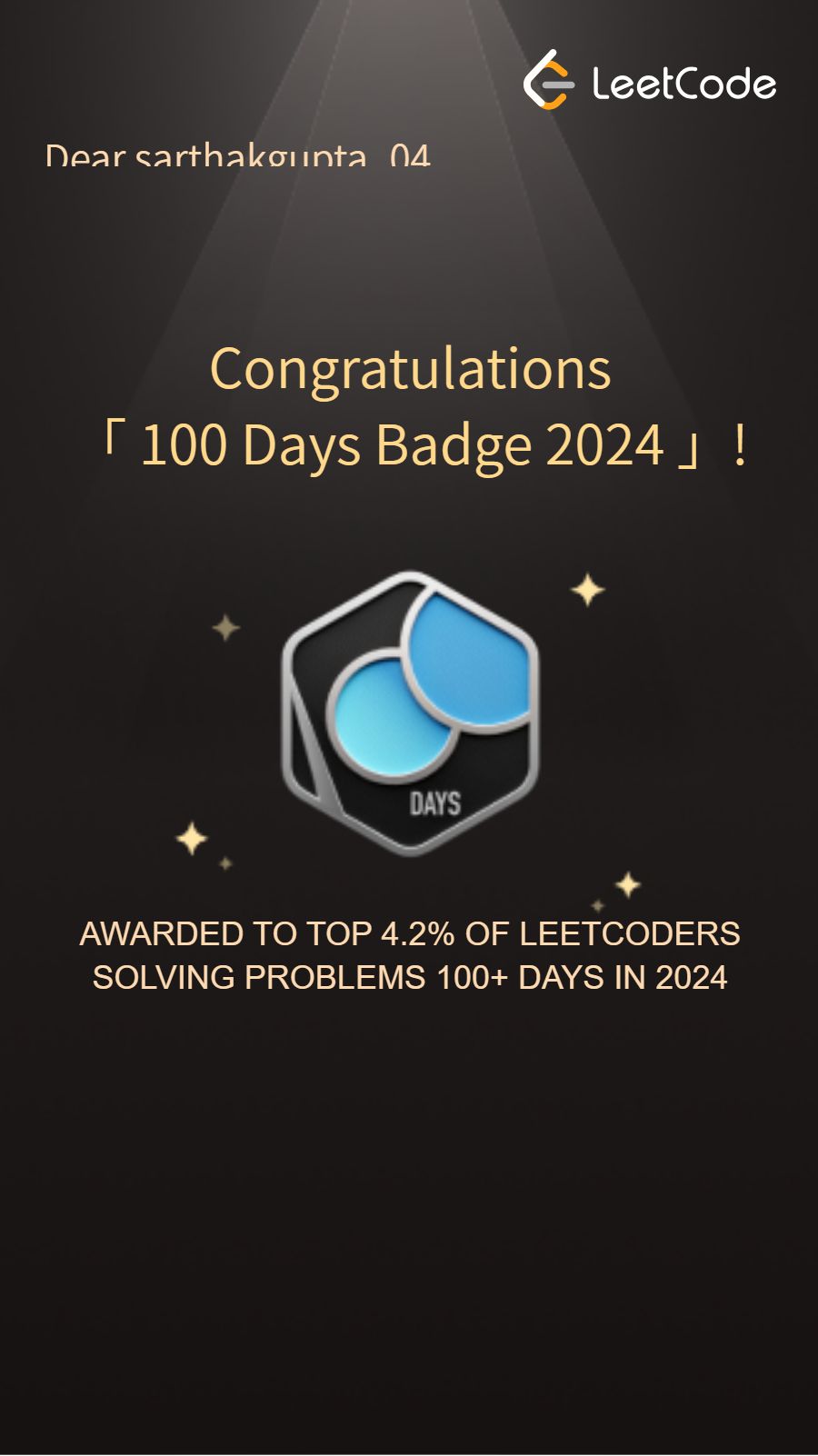 Sarthak Gupta on LinkedIn: #leetcode #100daysofcode #continuouslearning ... Sarthak Gupta on LinkedIn: #leetcode #100daysofcode #continuouslearning ...