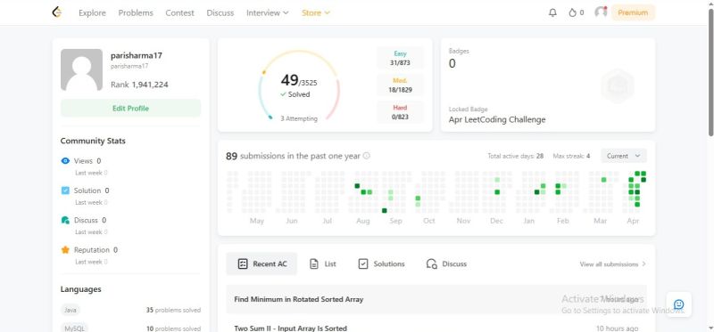#leetcode #codingchallenge #problemsolving #techjourney… | Pari Sharma #leetcode #codingchallenge #problemsolving #techjourney… | Pari Sharma