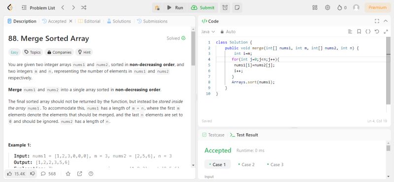 DHARSHANA S on LinkedIn: #100daysofcode #leetcode #java #programming # ... DHARSHANA S on LinkedIn: #100daysofcode #leetcode #java #programming # ...