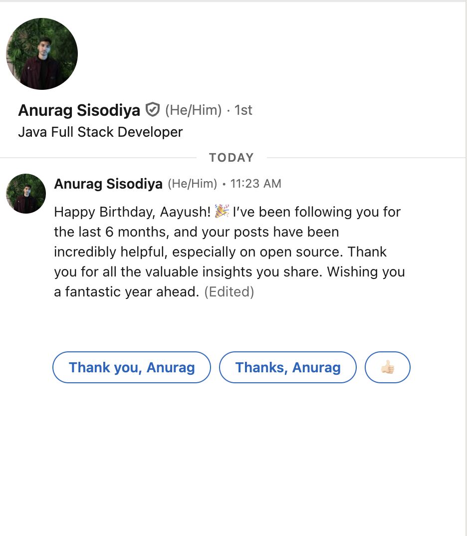 Aayush Saini on LinkedIn: #opensource Aayush Saini on LinkedIn: #opensource