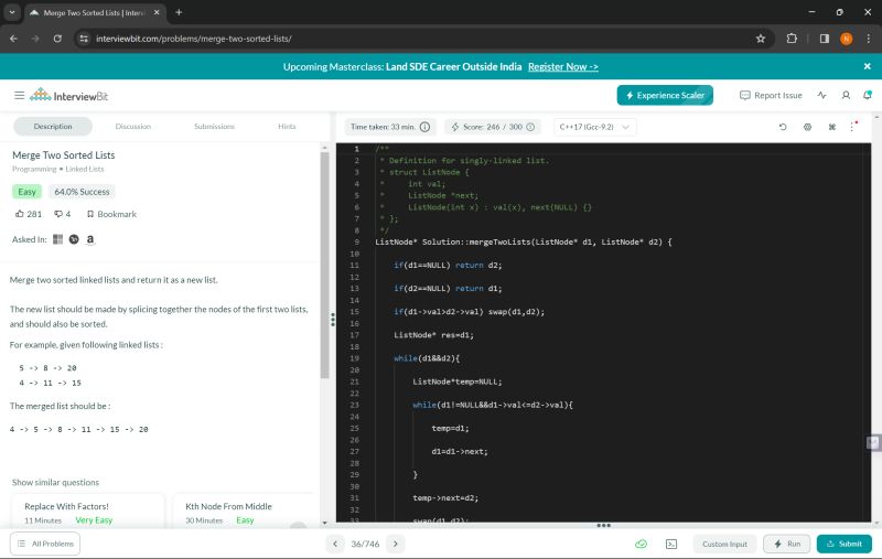 #day284 #365daysofcode #scalerdiscord #codewithscaler | Neel Mishra #day284 #365daysofcode #scalerdiscord #codewithscaler | Neel Mishra