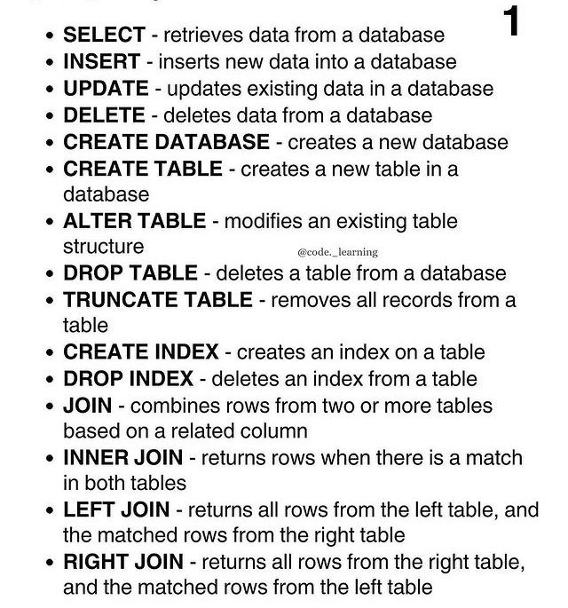 KARTHIK S on LinkedIn: #sql #database #programming KARTHIK S on LinkedIn: #sql #database #programming