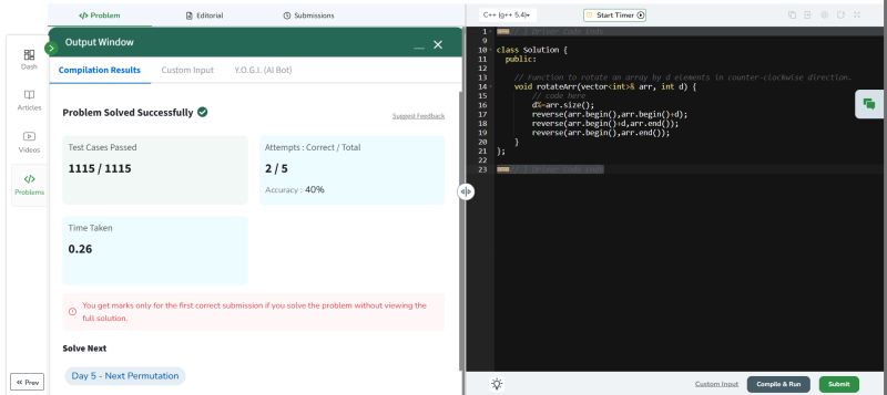 #codingchallenge #geeksforgeeks #keepcoding #160daysofcode | Rahul Singh #codingchallenge #geeksforgeeks #keepcoding #160daysofcode | Rahul Singh