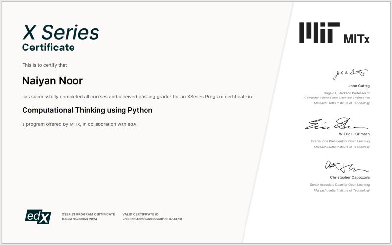 Naiyan N. on LinkedIn: #computational_thinking_using_python… Naiyan N. on LinkedIn: #computational_thinking_using_python…