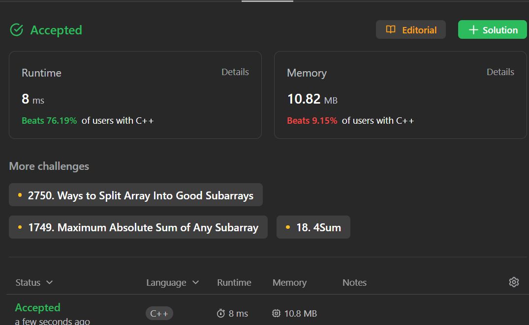 Sarthak Kumar on LinkedIn: #coding #leetcode #algorithms #programming # ... Sarthak Kumar on LinkedIn: #coding #leetcode #algorithms #programming # ...