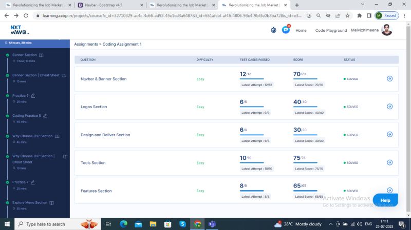 Meivizhimeena Muthuraman on LinkedIn: #day10 #html #css #bootstrap # ... Meivizhimeena Muthuraman on LinkedIn: #day10 #html #css #bootstrap # ...