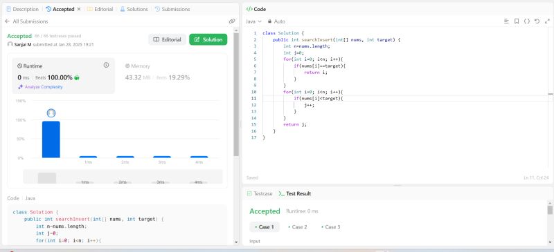 SANJAI M on LinkedIn: #100daysofcode #leetcode #codingchallenge # ... SANJAI M on LinkedIn: #100daysofcode #leetcode #codingchallenge # ...