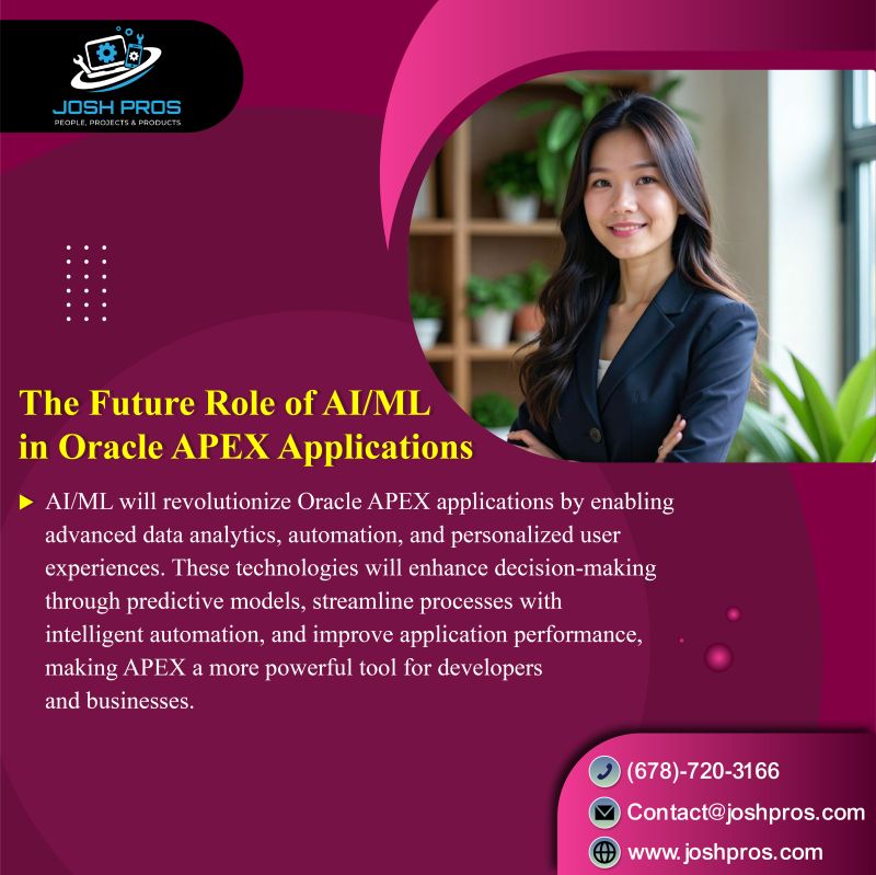 Josh Pros on LinkedIn: #joshpros #ai #machinelearning #oracleapex # ... Josh Pros on LinkedIn: #joshpros #ai #machinelearning #oracleapex # ...