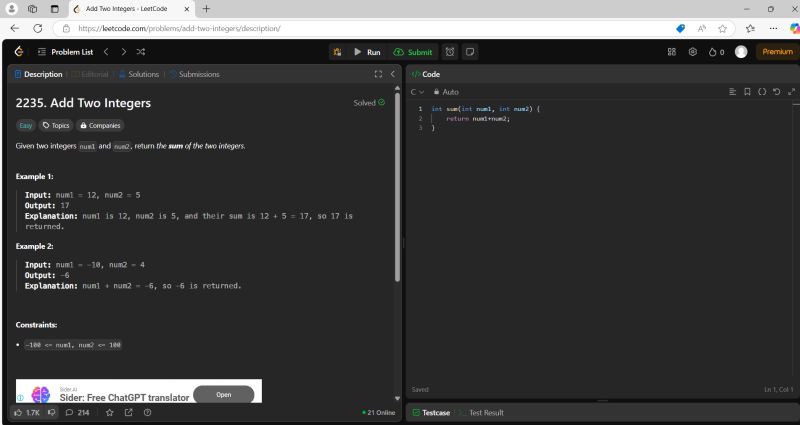 Praveena Karuppasamy on LinkedIn: #leetcode #codingjourney #tech # ... Praveena Karuppasamy on LinkedIn: #leetcode #codingjourney #tech # ...