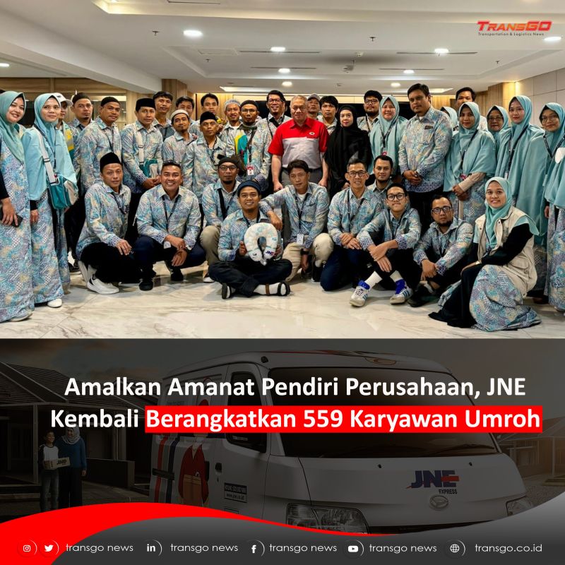TransGO News on LinkedIn: JNE kembali memberangkatkan karyawannya untuk ... TransGO News on LinkedIn: JNE kembali memberangkatkan karyawannya untuk ...
