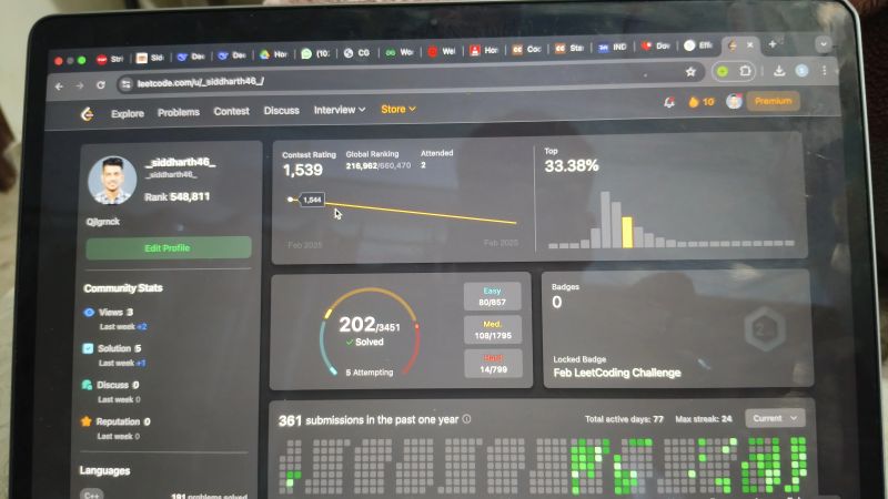 #competitiveprogramming #dsa #leetcode #consistency #progress ... #competitiveprogramming #dsa #leetcode #consistency #progress ...