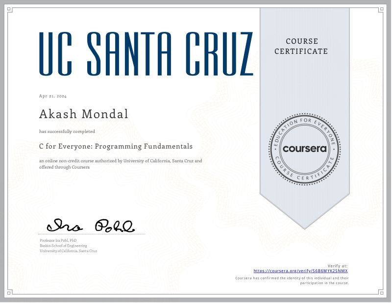 Akash Mondal on LinkedIn: #achievementunlocked #firstcertificate # ... Akash Mondal on LinkedIn: #achievementunlocked #firstcertificate # ...