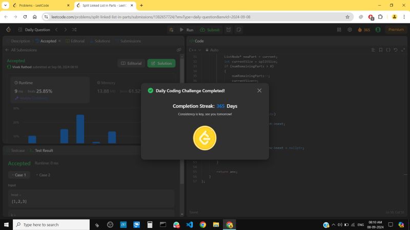 Vivek Rathod on LinkedIn: #leetcode #codingjourney #consistency # ... Vivek Rathod on LinkedIn: #leetcode #codingjourney #consistency # ...