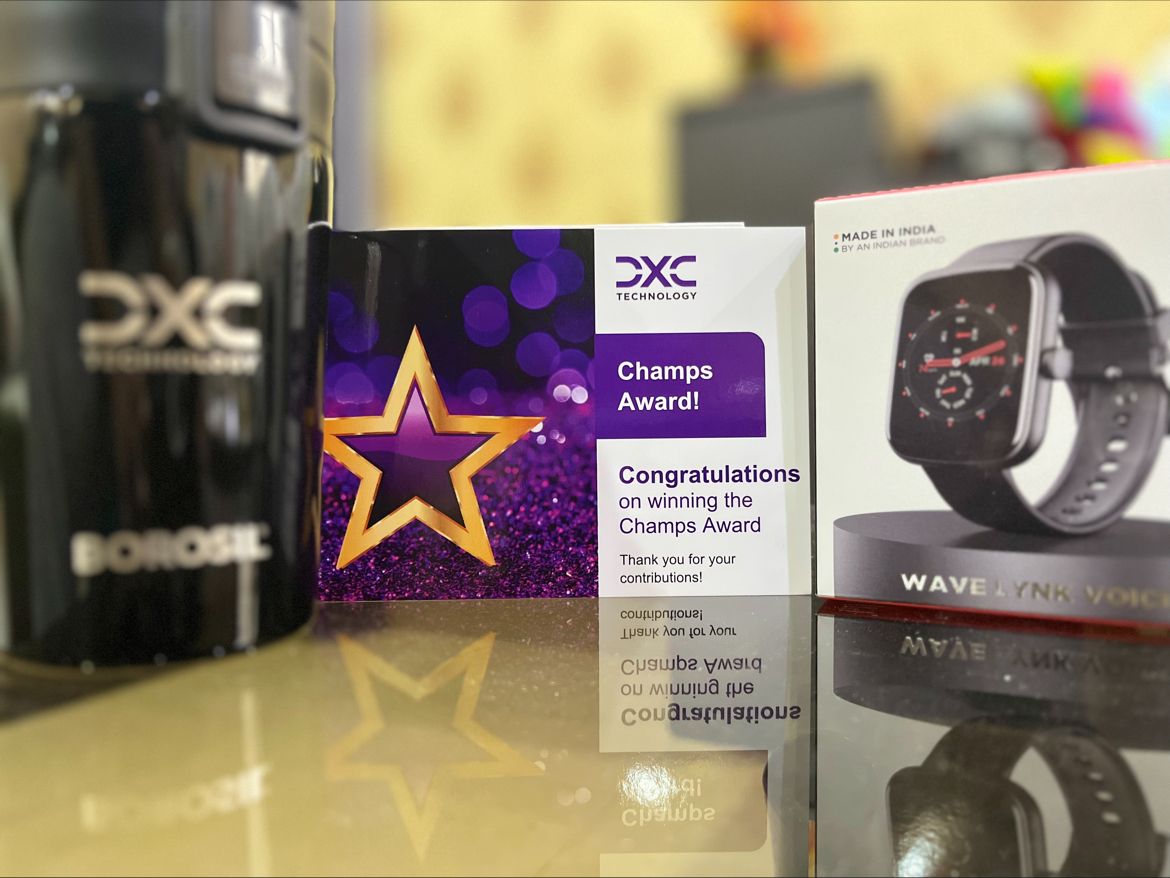 Piyush Khare on LinkedIn: #dxctechnology #champsaward Piyush Khare on LinkedIn: #dxctechnology #champsaward
