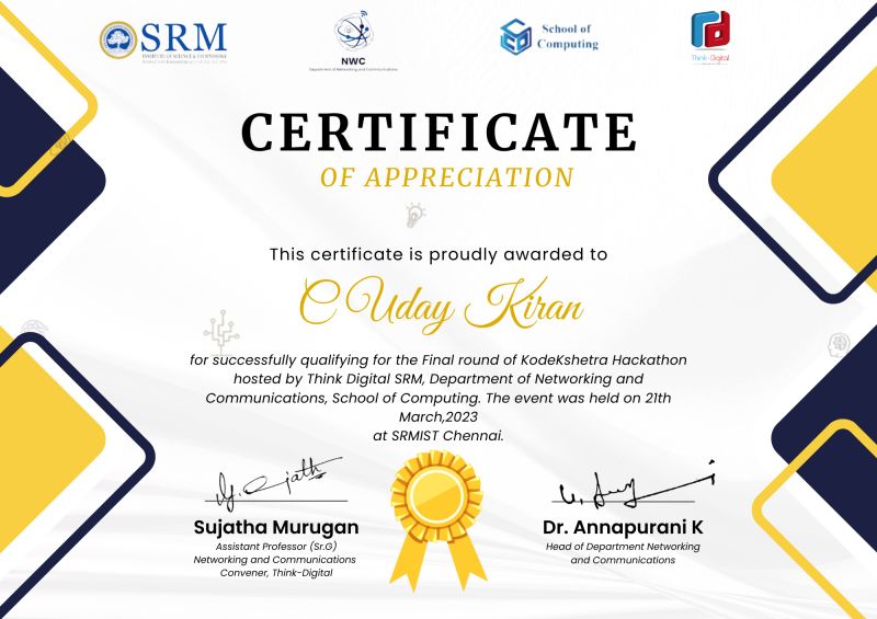 UDAY KIRAN CHAKALI on LinkedIn: hey connections !! 🚀 Exciting News: I'm ... UDAY KIRAN CHAKALI on LinkedIn: hey connections !! 🚀 Exciting News: I'm ...
