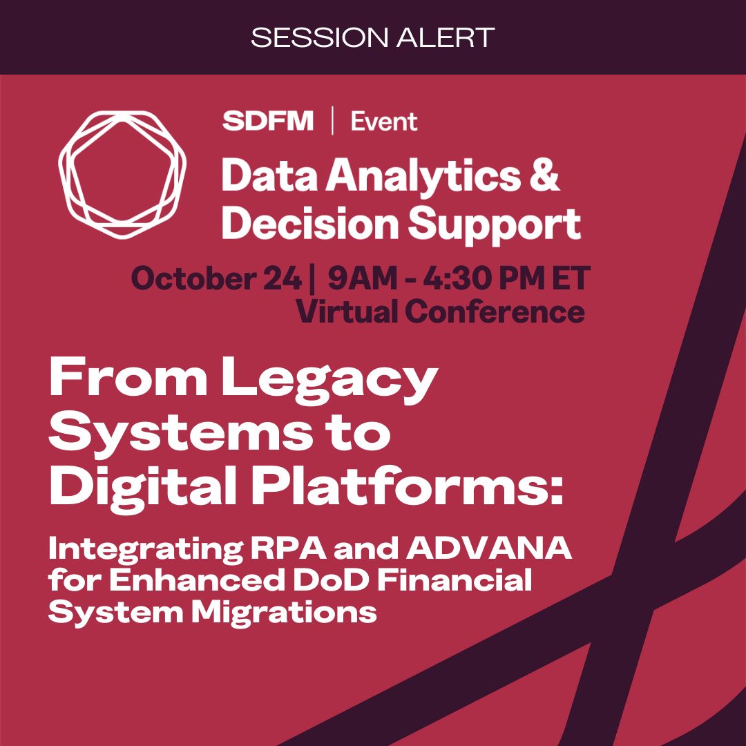 Society of Defense Financial Management (SDFM) on LinkedIn: #rpa # ... Society of Defense Financial Management (SDFM) on LinkedIn: #rpa # ...