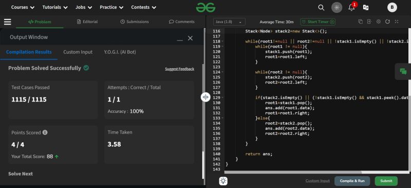 Bharath D on LinkedIn: #100daysofcode #21daysgeeksforgeeks #coding # ... Bharath D on LinkedIn: #100daysofcode #21daysgeeksforgeeks #coding # ...