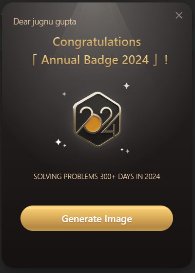 Jugnu Gupta on LinkedIn: #leetcode #achievement #codingjourney # ... Jugnu Gupta on LinkedIn: #leetcode #achievement #codingjourney # ...
