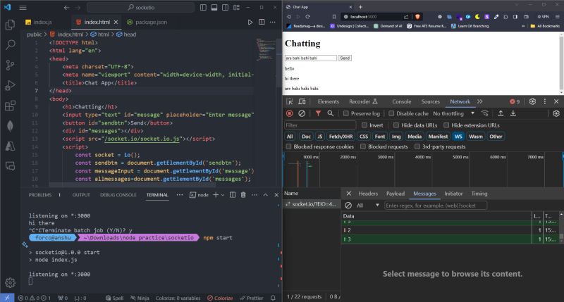 Web Dev Chronicles: Socket Magic Unleashed | Anshu Nishad posted on the ... Web Dev Chronicles: Socket Magic Unleashed | Anshu Nishad posted on the ...