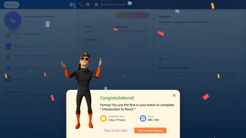 Akash Verma on LinkedIn: Way to React.js...... Coding Ninjas Ankush Singla Akash Verma on LinkedIn: Way to React.js...... Coding Ninjas Ankush Singla