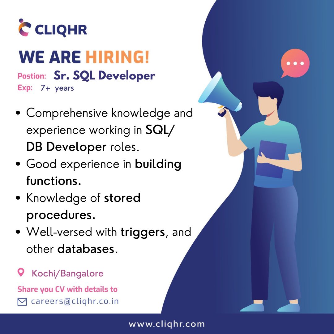 #hiring #sqldeveloper #sqljobs #developerjobs #itjob #nowhiring # ... #hiring #sqldeveloper #sqljobs #developerjobs #itjob #nowhiring # ...