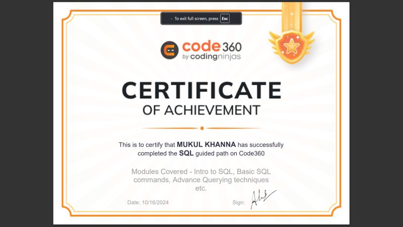 Mukul Khanna on LinkedIn: #sql Mukul Khanna on LinkedIn: #sql