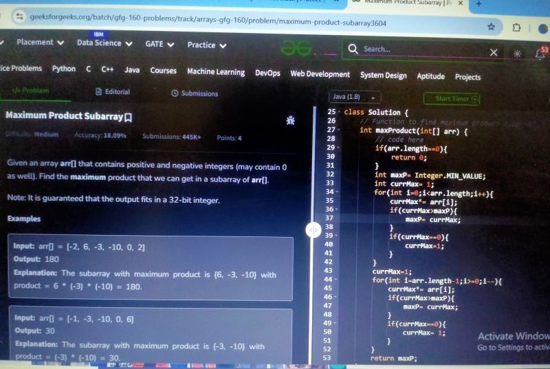 🚀 Day 11 of 160 Days of Coding Challenges with gfg 🎉 🛠️ : Task ... 🚀 Day 11 of 160 Days of Coding Challenges with gfg 🎉 🛠️ : Task ...
