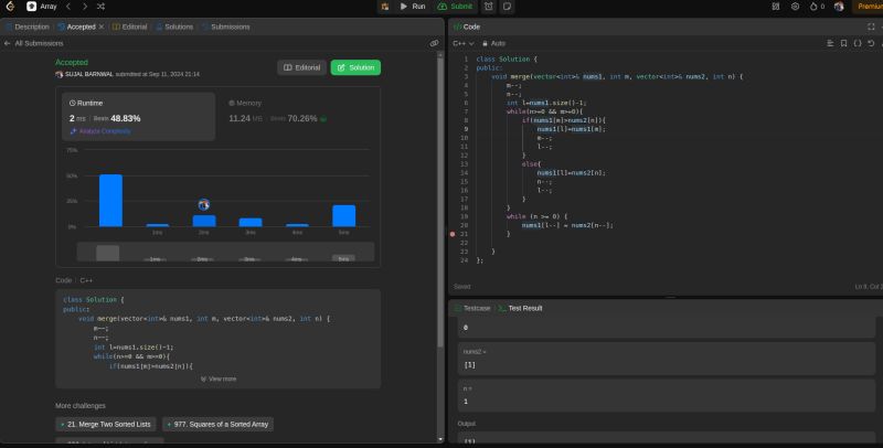 Sujal Barnwal on LinkedIn: #sorting #array #leetcode #codenewbie #codedaily Sujal Barnwal on LinkedIn: #sorting #array #leetcode #codenewbie #codedaily