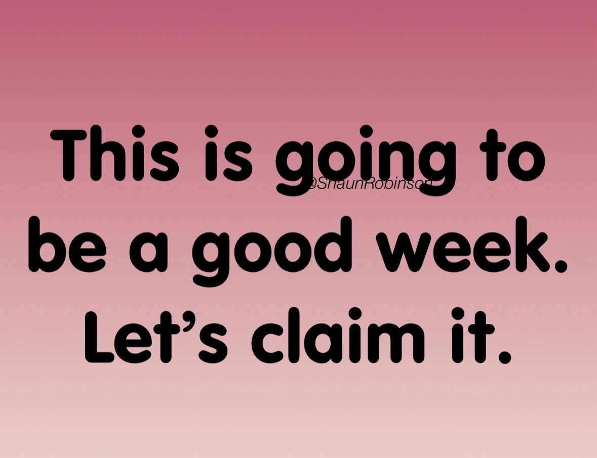 Shaun Robinson on LinkedIn: #mondaysmessage | 210 comments Shaun Robinson on LinkedIn: #mondaysmessage | 210 comments