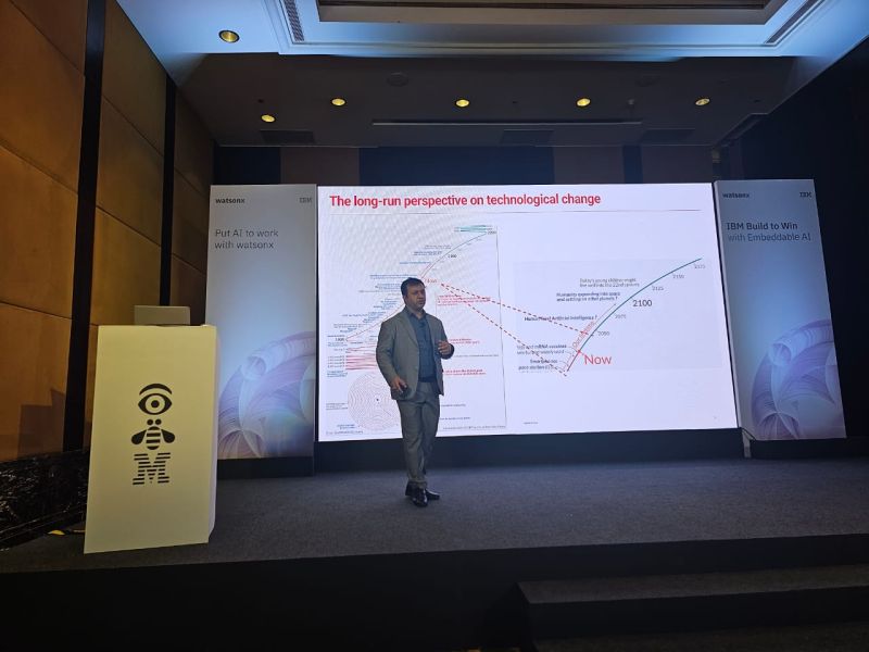 🎙 Ankit Bose, Head of nasscom ai, delivered a keynote address on the ... 🎙 Ankit Bose, Head of nasscom ai, delivered a keynote address on the ...